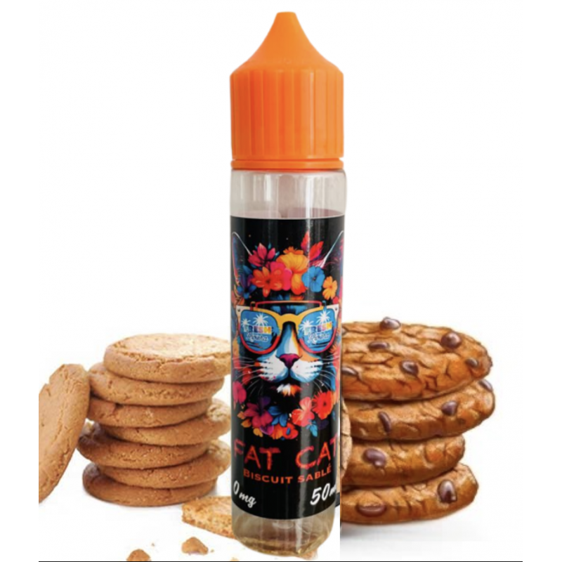 E-Liquide FAT CAT - Biscuit sablé / cookie
